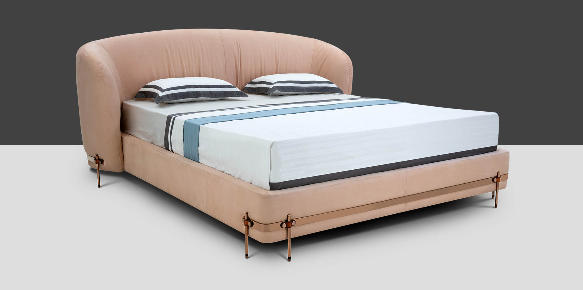 Shop Jade Super King Beds from Stanley Level Next