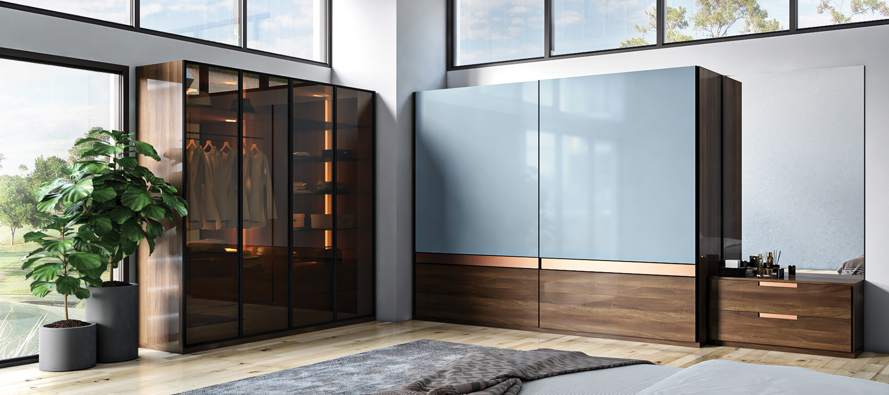 Shop Sliding Wardrobe Wardrobes from Stanley Level Next